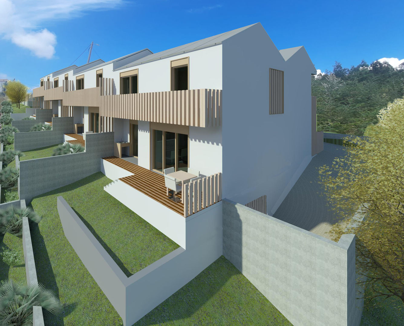 Edifício de Habitação Multifamiliar de Linhas Elegantes e Modernas | 8 ...