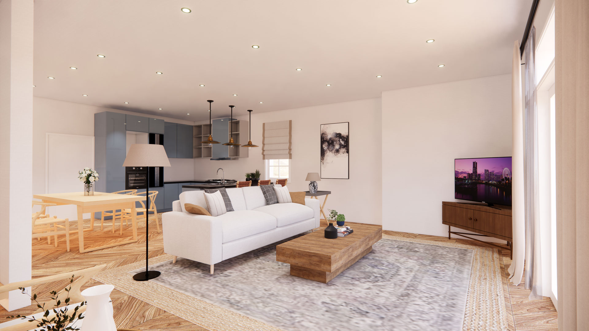 How Bespoke Design Helps Create a Stylish Contemporary Scandi Living ...